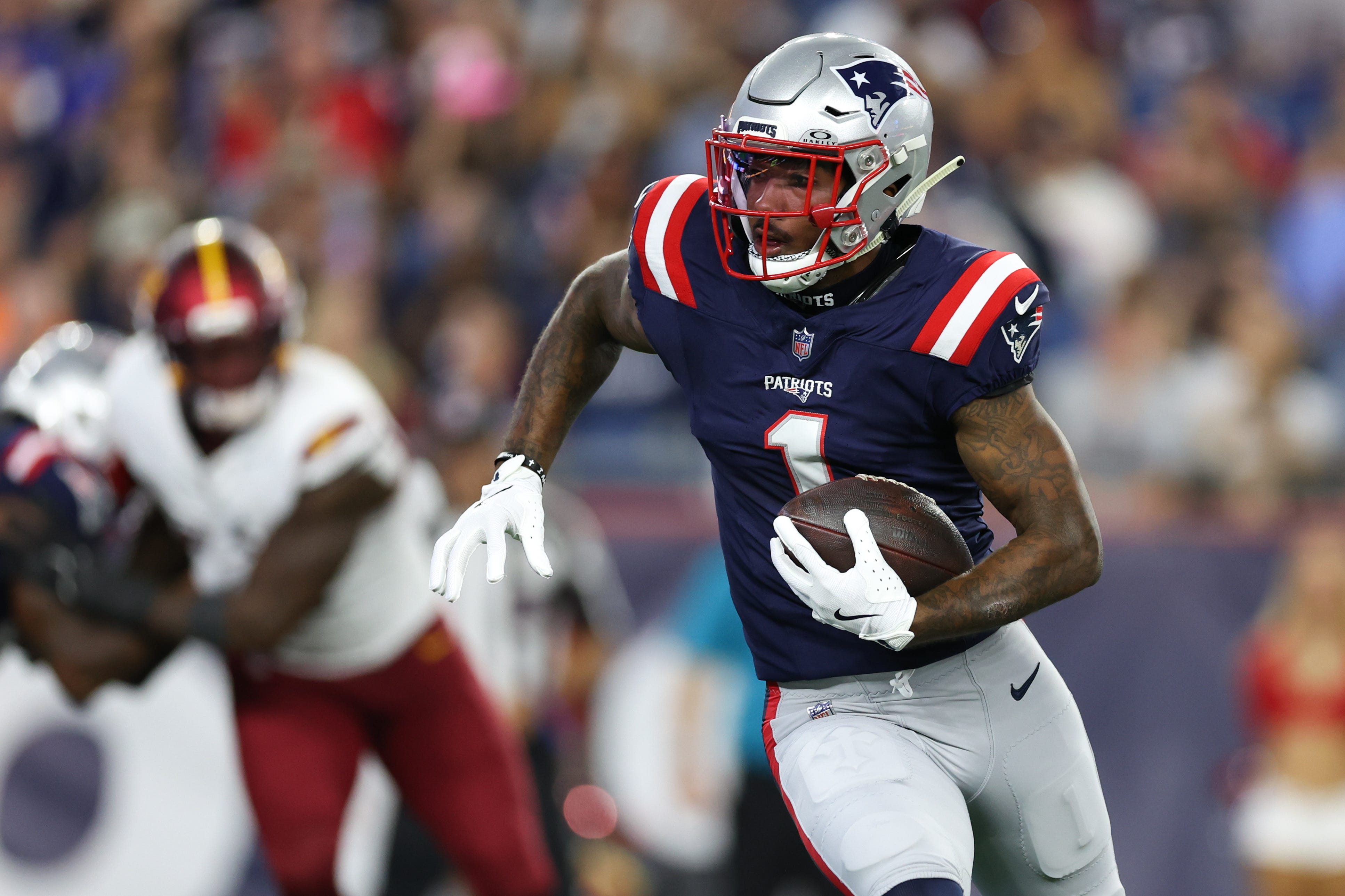 Saints, Patriots trade future draft picks for injured WR Ja'Lynn Polk