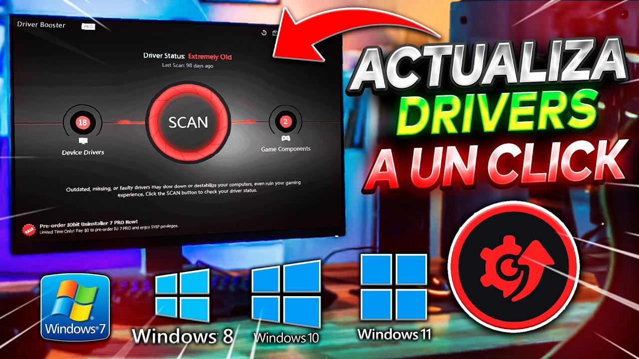 Cómo usar Driver Booster para automatizar actualizaciones: guía total
