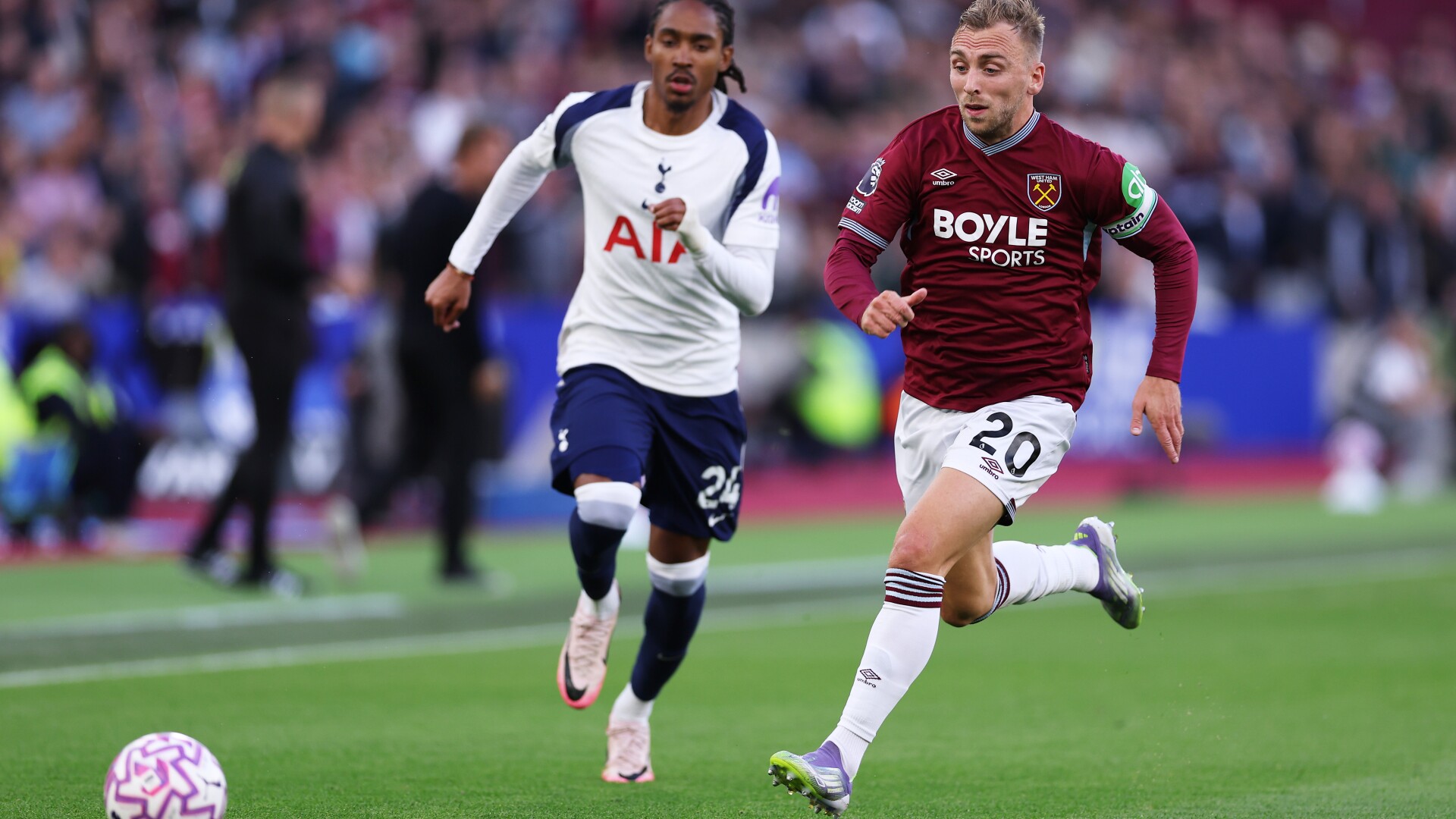 West Ham 0-3 Tottenham Hotspur: Bergvall, Spurs soar over 10-man Irons