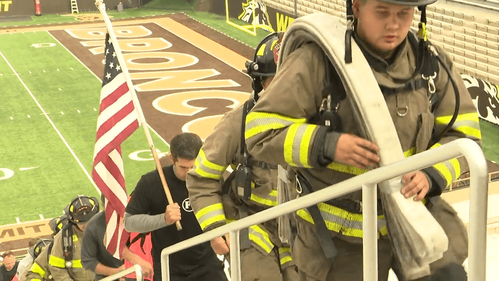 Silent Climb at WMU's Waldo Stadium honors lives lost on 9/11