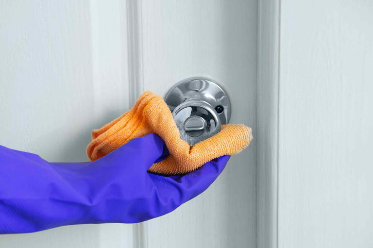 How to clean and disinfect door handles so they look good as new