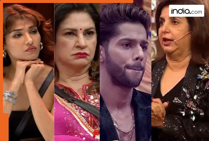 Bigg Boss 19: Farah Khan scolds Basir Ali, Nehal Chudasama and other ...