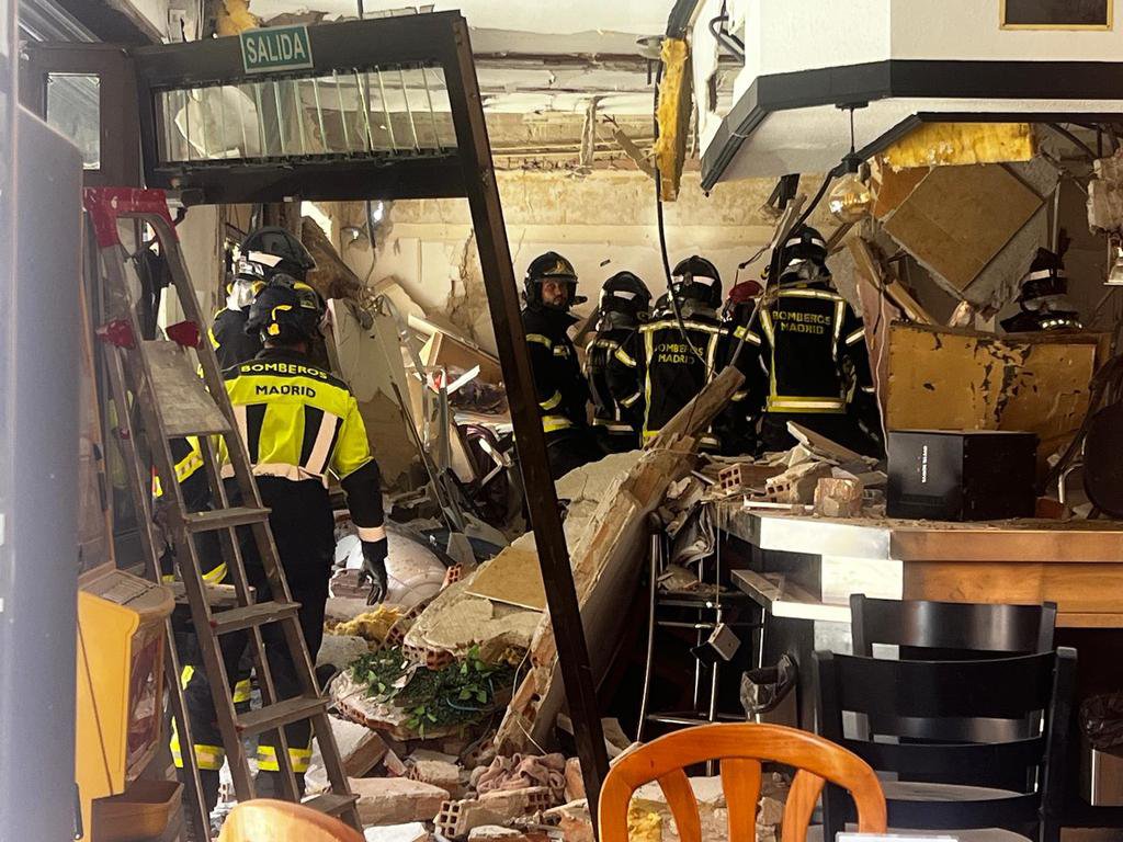 Dozens injured in gas explosion at Madrid bar