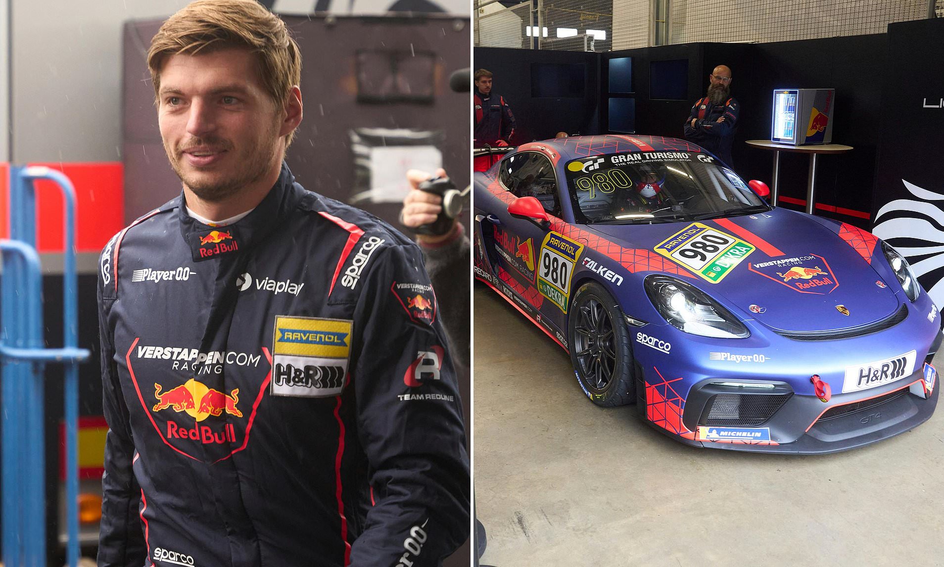 Max Verstappen passed by SEVEN cars before first corner in racing debut ...