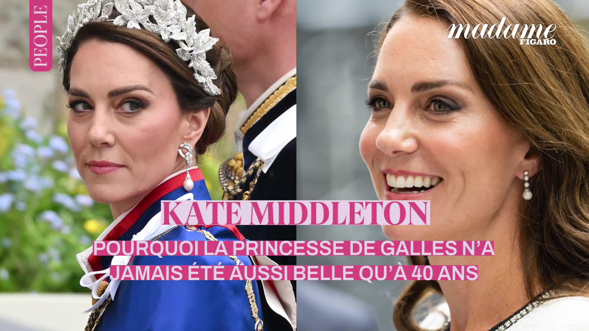 La façon dont Kate Middleton s’attache les cheveux sans élastique ...