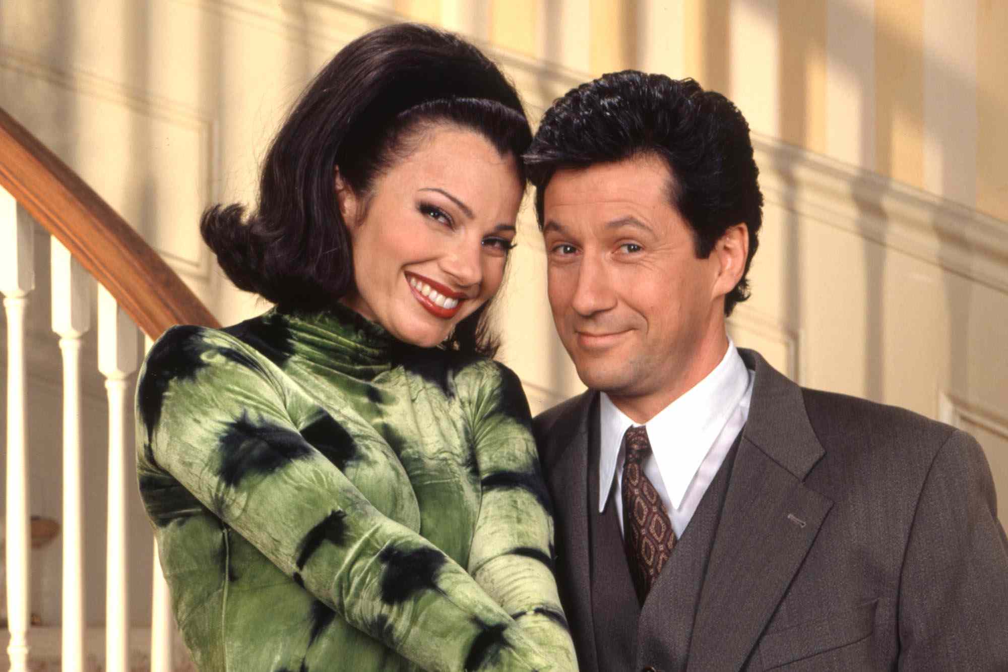 Fran Drescher reunites with “The Nanny ”costar Charles Shaughnessy ...