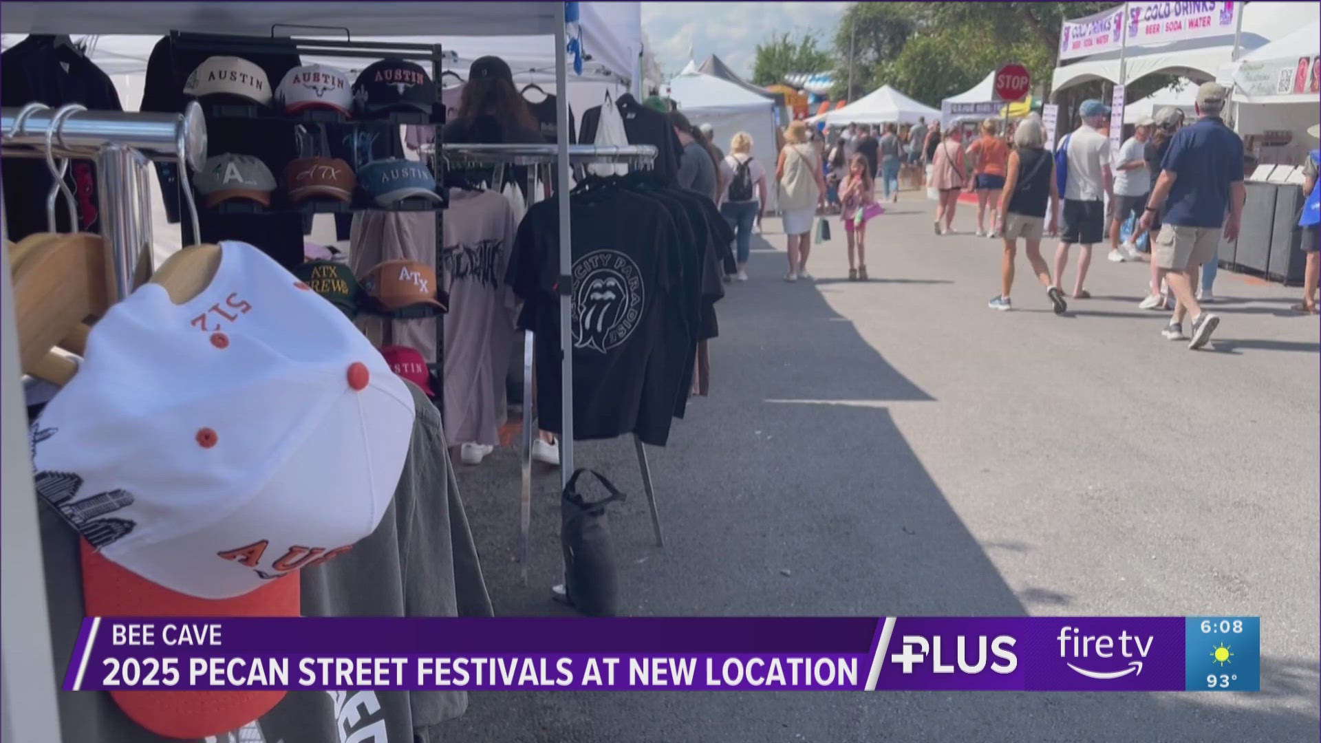 2025 Pecan Street Festival at new location in Bee Cave