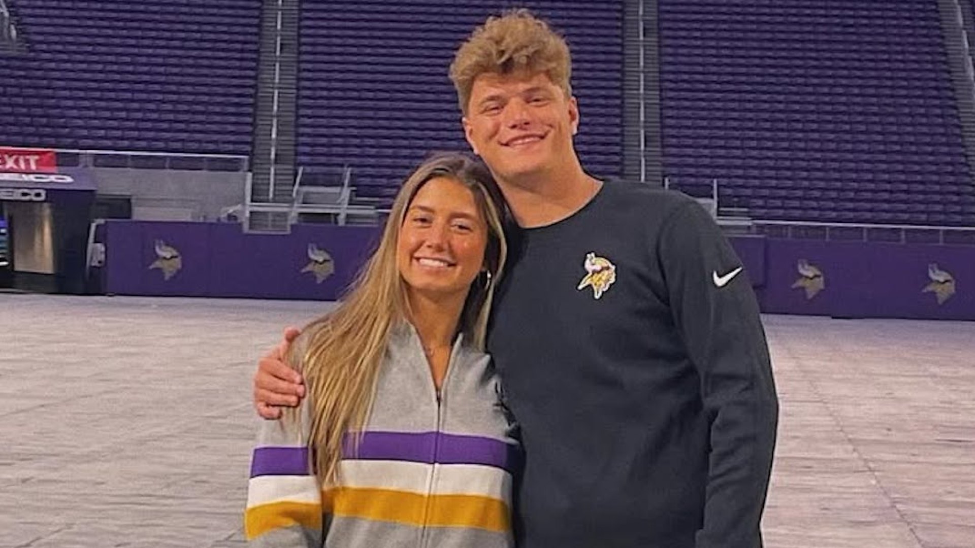 Vikings Quarterback J.J. McCarthy's Fiancee Katya Gives Birth to 1st Baby