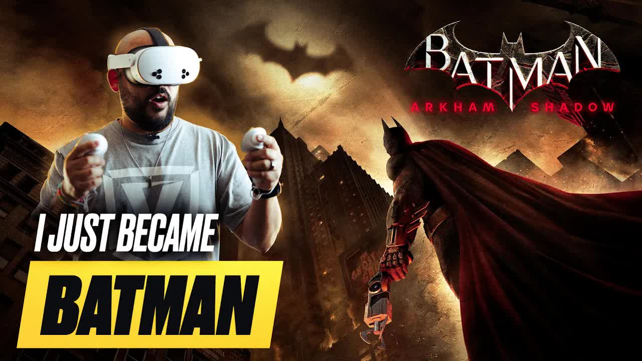 Become the knight in Batman: Arkham Shadow - first reactions and gameplay!
