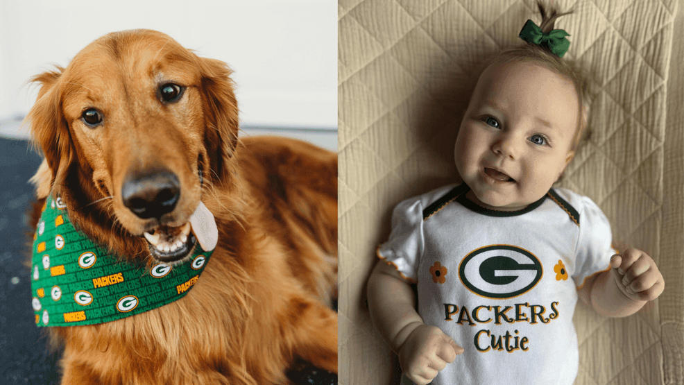 Dogs, cats, and babies, oh my! Check out these adorable Packers fans!