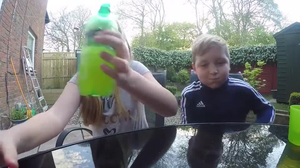 Boy Hits Head on Table