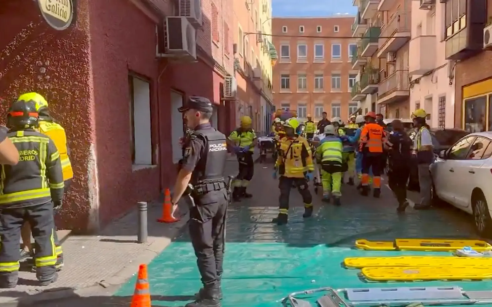 Madrid bar explosion injures 25