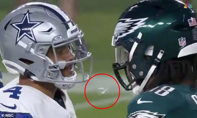 Dak Prescott learns his fate after shock footage showed him spitting at Jalen Carter