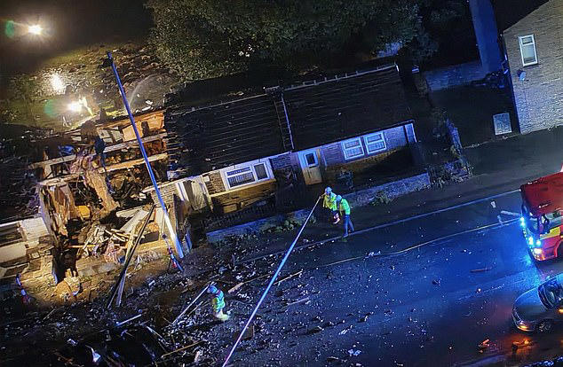 Huge 'gas explosion' in Bradford 'blows up house on residential street'