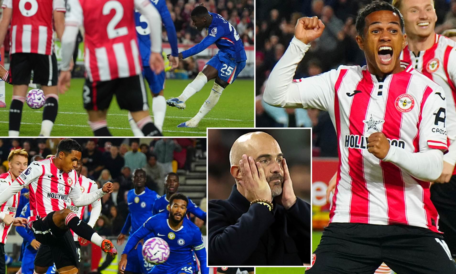 Brentford 2-2 Chelsea: Bees substitute cancels out Moises Caicedo's ...