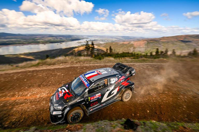 WRC Rally Chile: Sebastien Ogier stages comeback to lead as Toyota ...