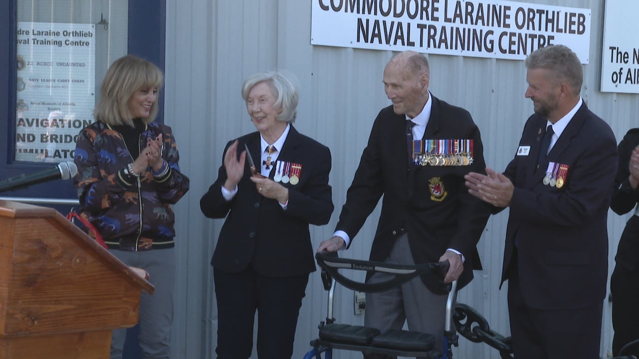 Canadian Navy's first female flag officer commemorated in Calgary