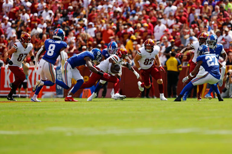 Bobby Okereke pushes back on criticism of his Giants tackling bonanza