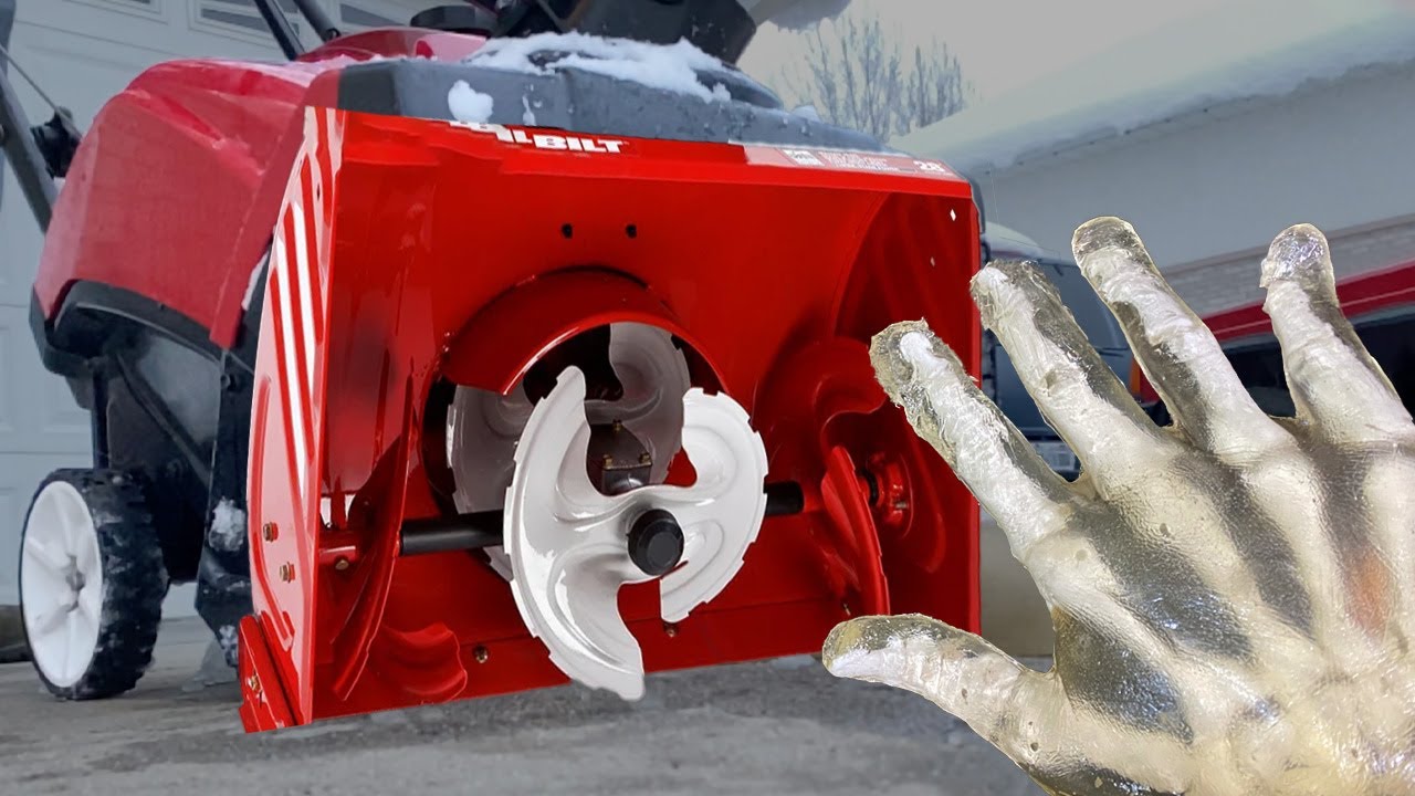 I tested snowblowers on a human hand 🤯