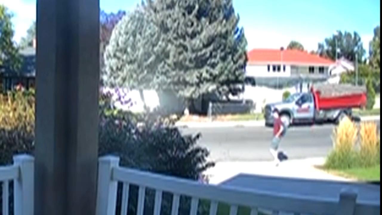 Security camera footage captures suspect in Charlie Kirk's death ...