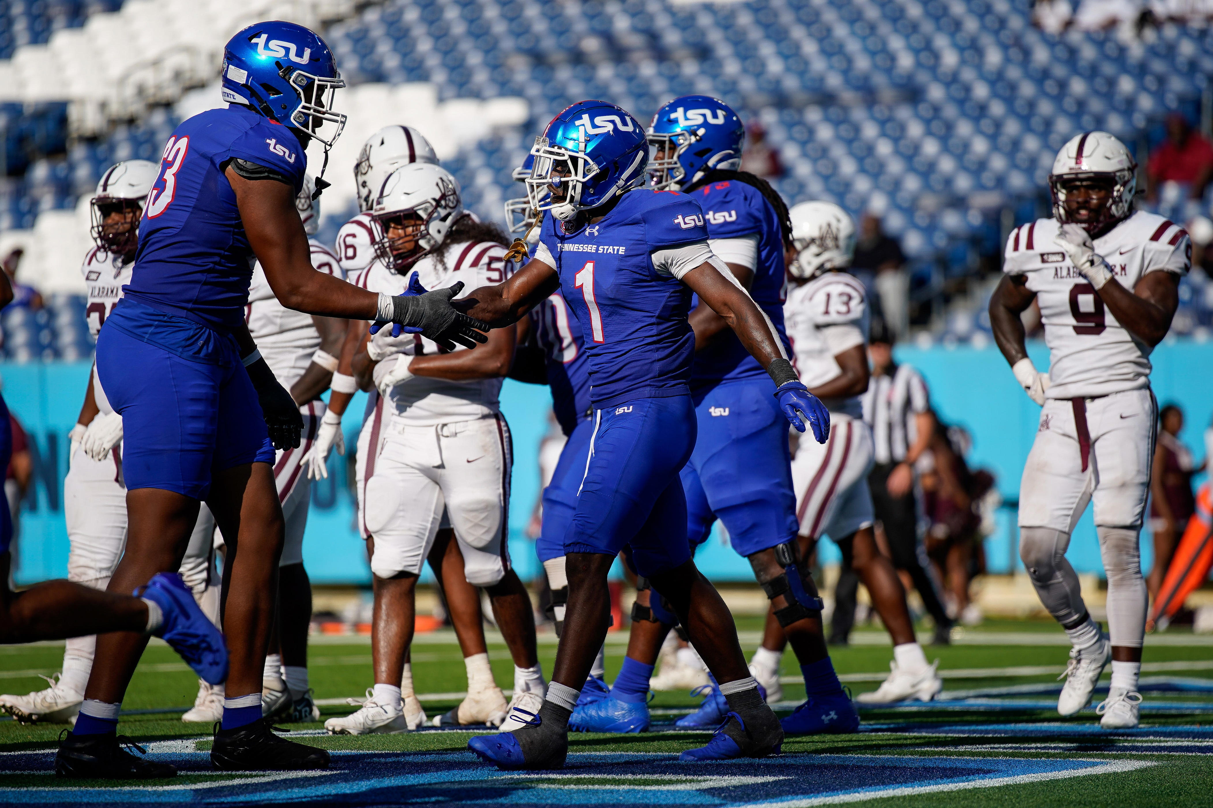 Tennessee State football clobbered by No. 11 Tennessee Tech