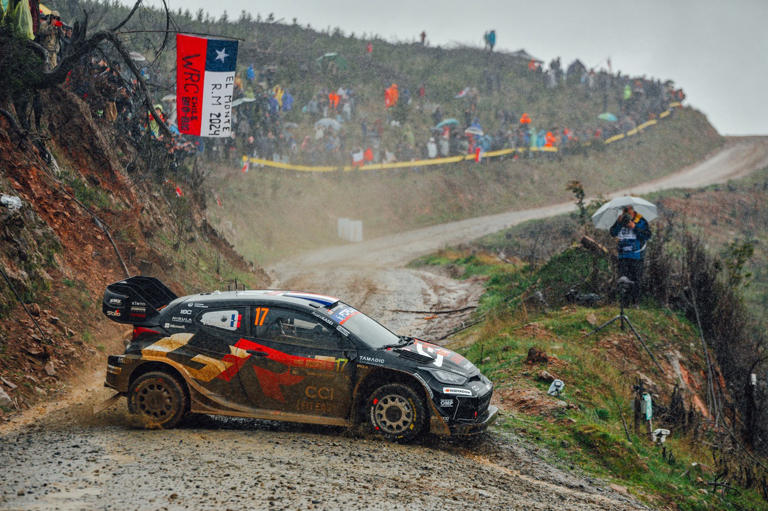 WRC Rally Chile: Sebastien Ogier stages comeback to lead as Toyota ...