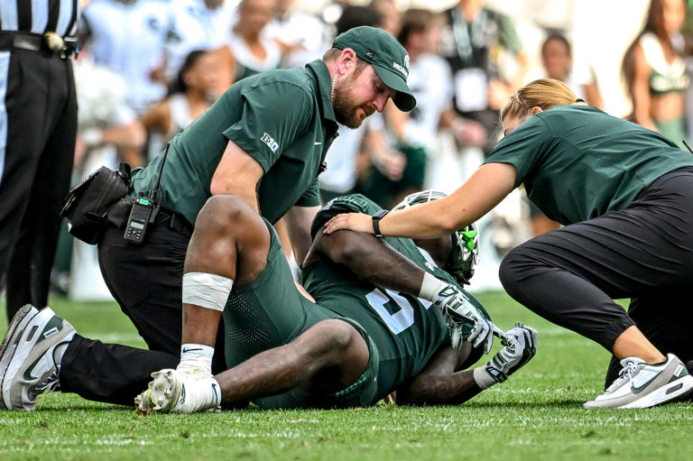 Michigan State football injury report: Nick Marsh, Makhi Frazier updates