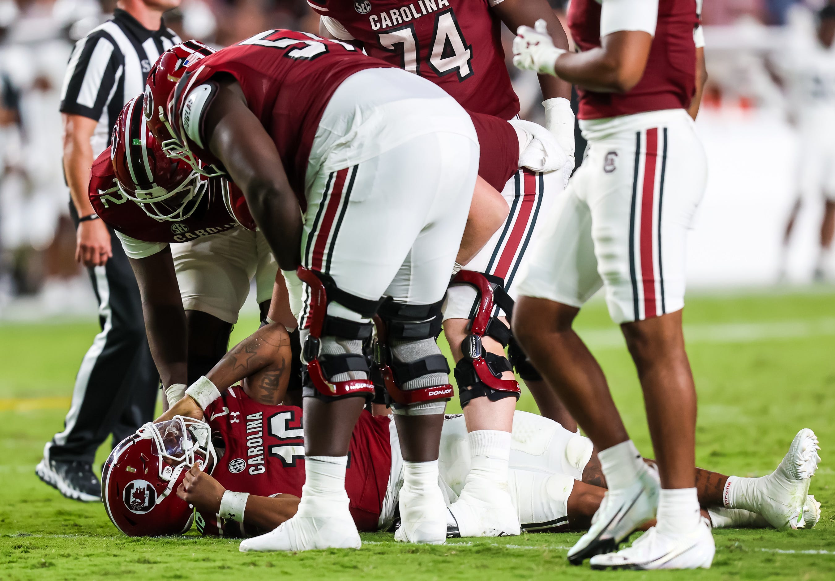 LaNorris Sellers injury update: Latest on South Carolina football QB's ...