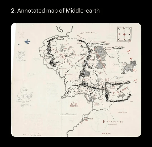 19 Original Drawings by J.R.R. Tolkien That Prove He Could Do Everything