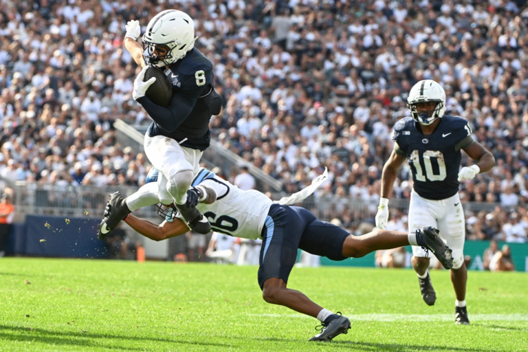 No. 2 Penn State routs Villanova 52-6 to wrap non-conference slate
