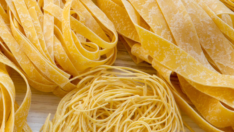 Tagliatelle, pappardelle, fettuccine e tagliolini: le dimensioni contano