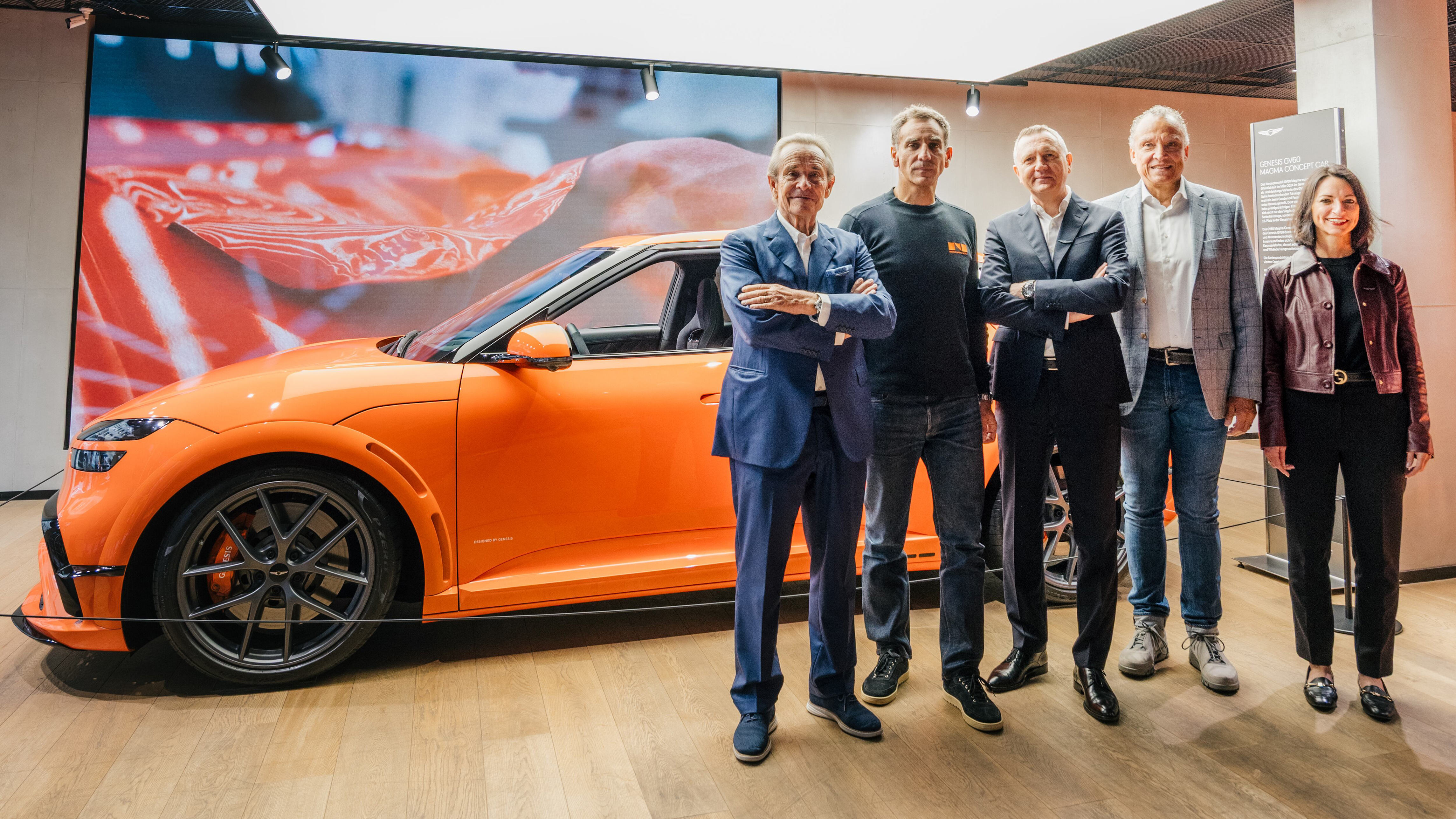 Genesis targets europe with gv60 magma concept, high-performance push
