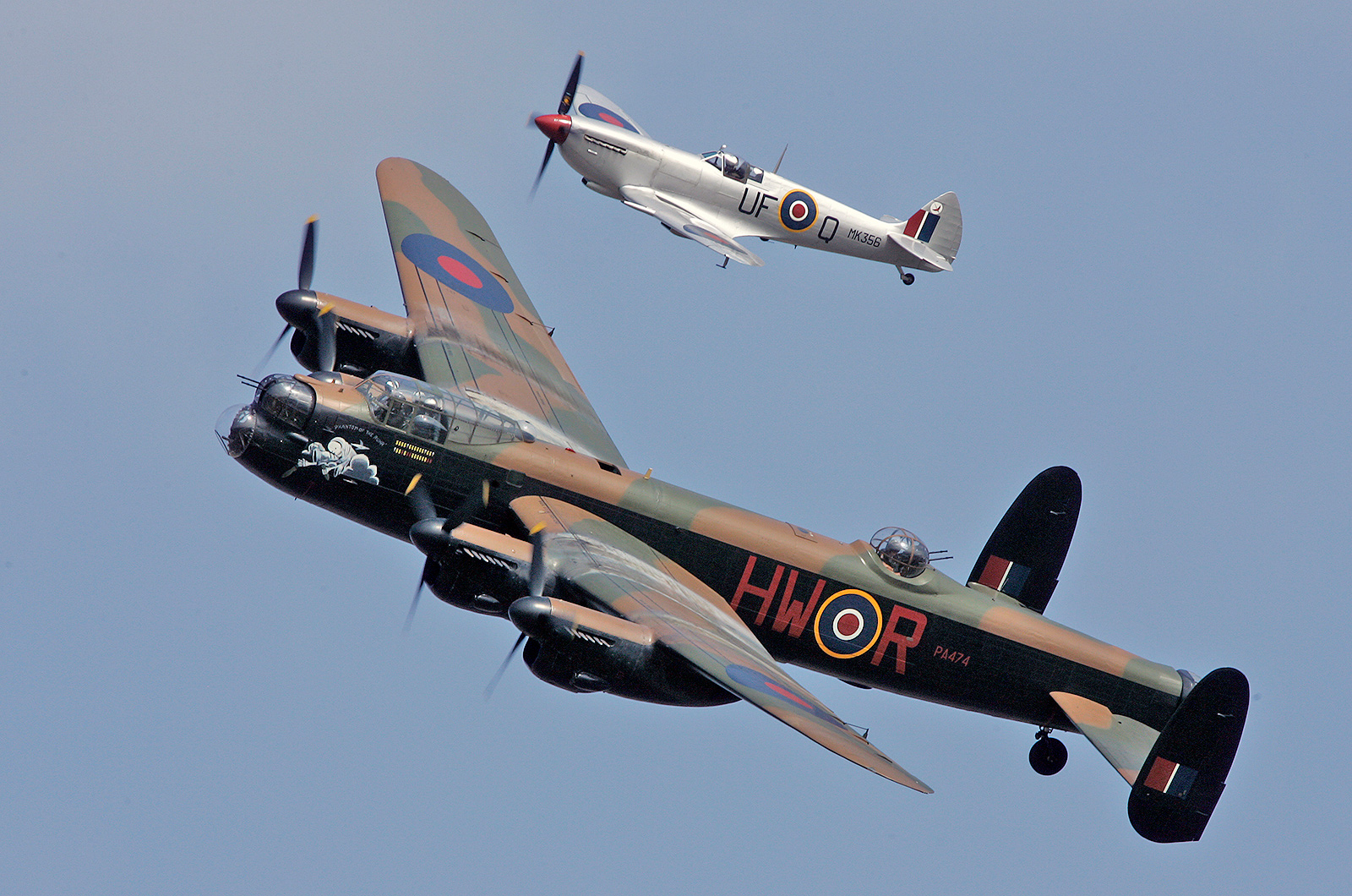 10 aviones brillantes que utilizaron el potente motor Rolls-Royce Merlin