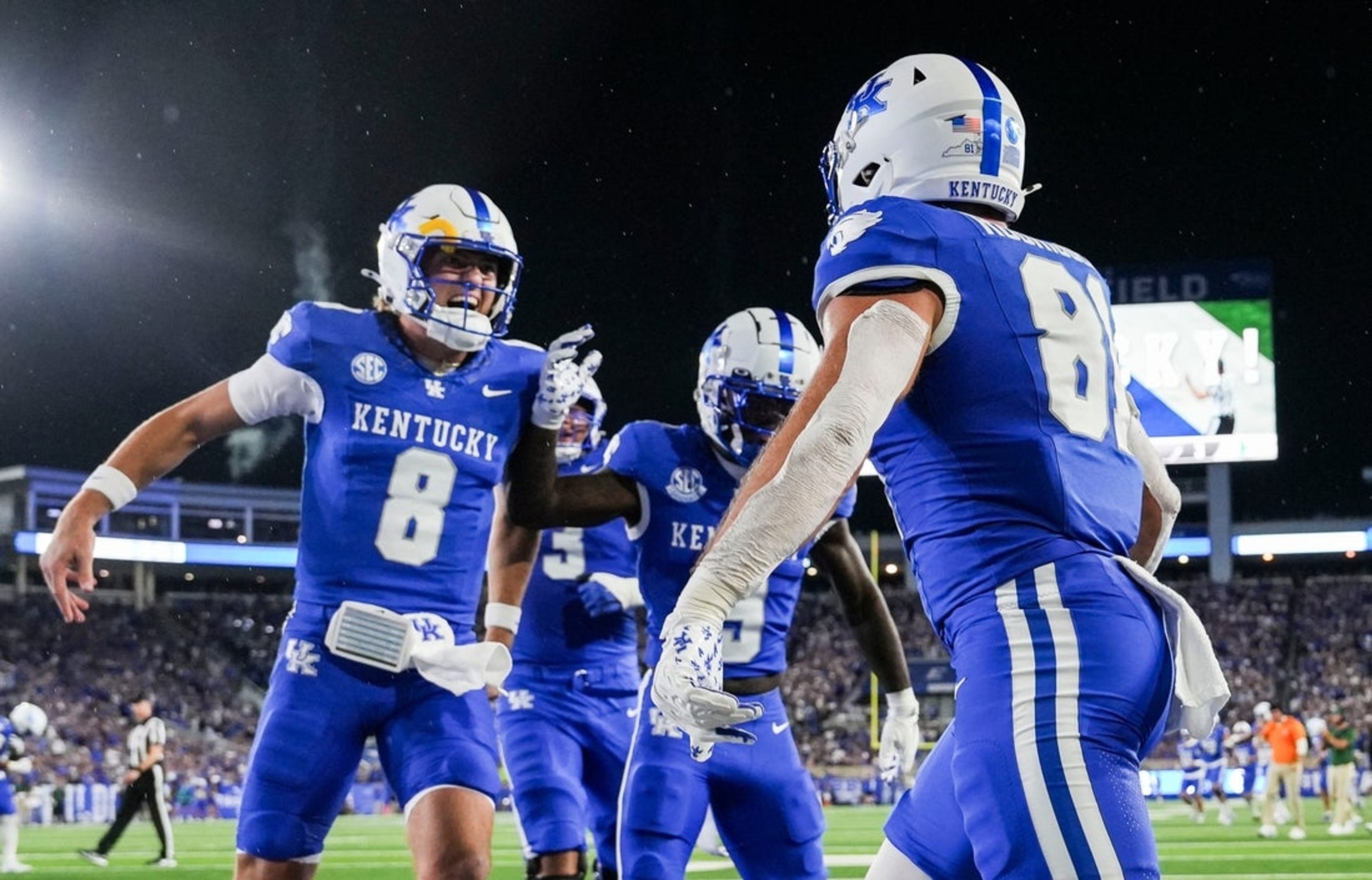 Cutter Boley fills in nicely at QB as Kentucky drops Eastern Michigan