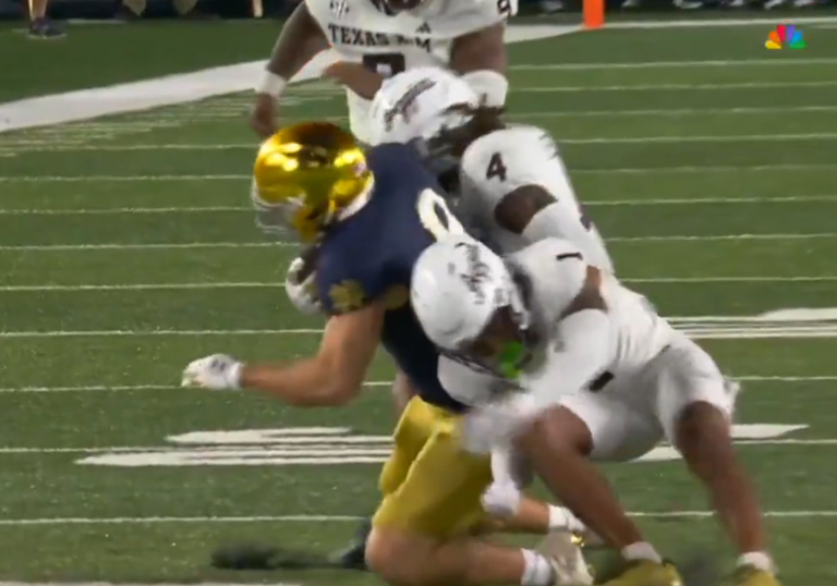 Texas A&M defensive back Bryce Anderson carted off field in scary scene during Aggies’ comeback ...