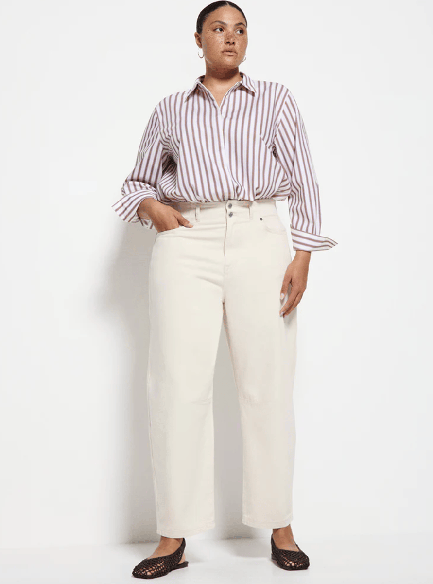 Still avoiding white jeans? These size-inclusive styles will change ...