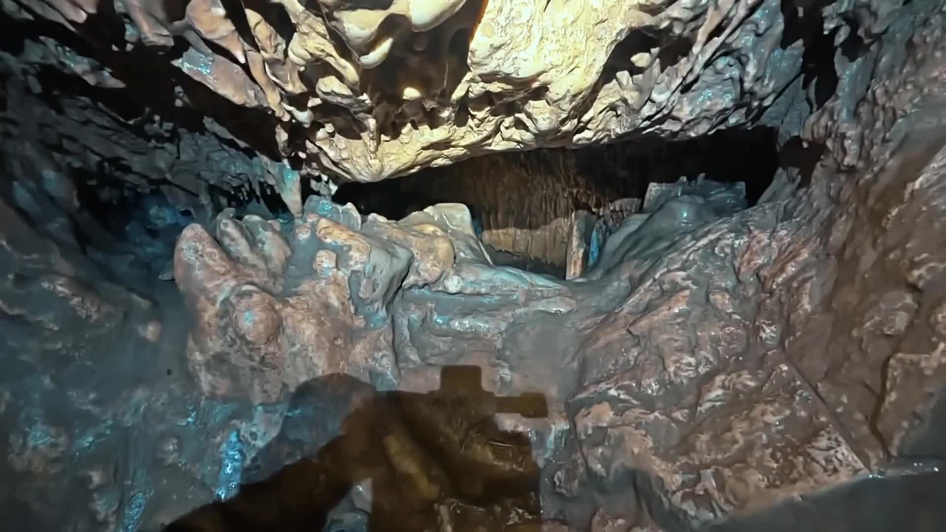 On découvre un mystérieux gouffre en pleine forêt!