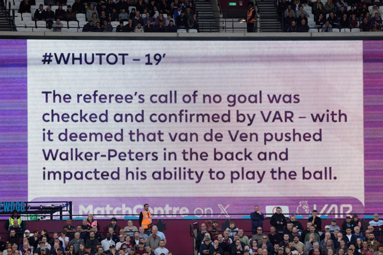 West Ham vs Tottenham LIVE: Premier League result, latest updates and ...