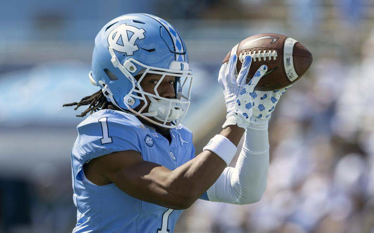 North Carolina battles Richmond in college football action