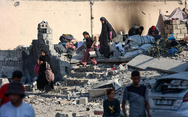 IDF says 280,000 Gaza City residents have left; high-rise said used by ...