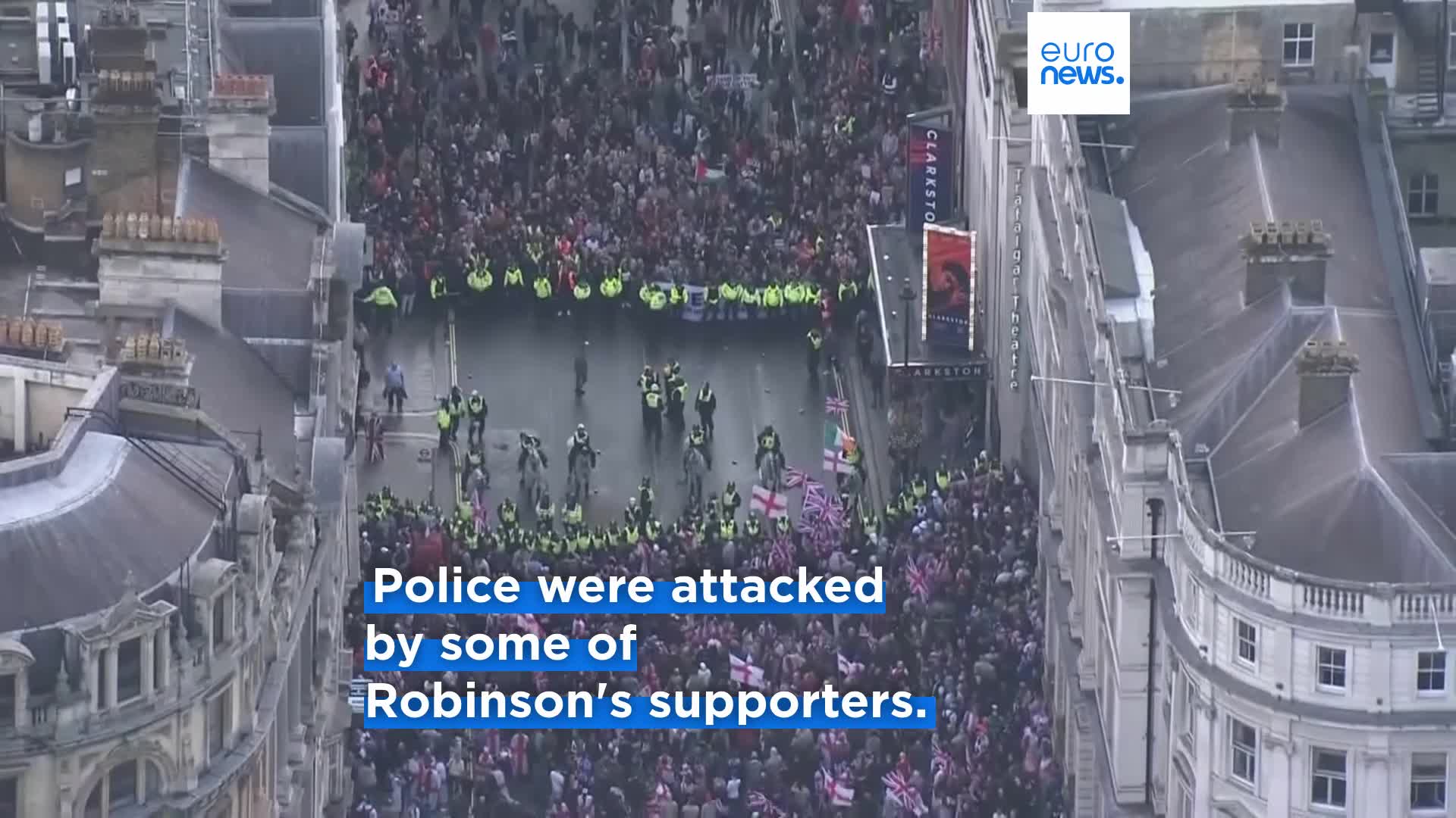25 arrested for assaulting police at London march organised by far ...