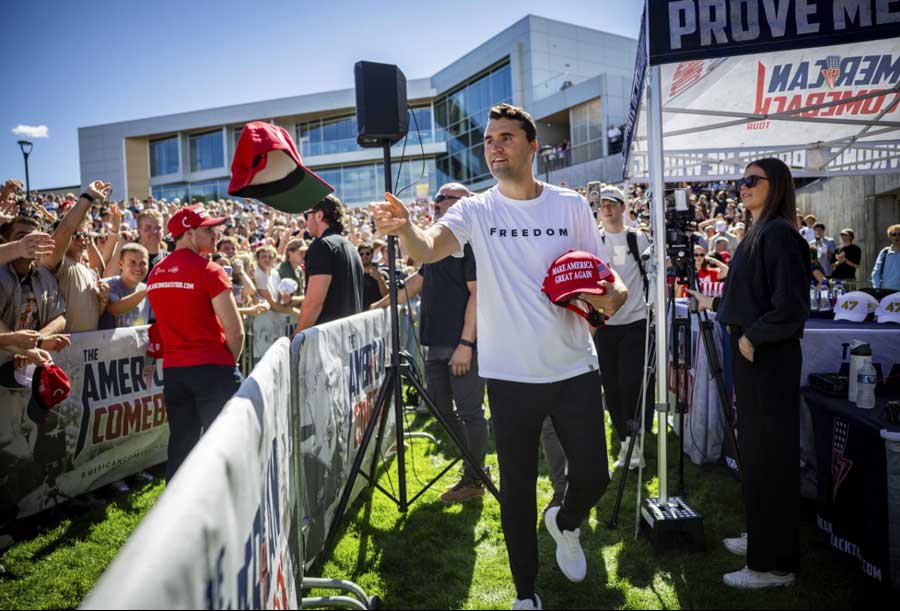 Widespread availability of graphic Charlie Kirk shooting video shows ...