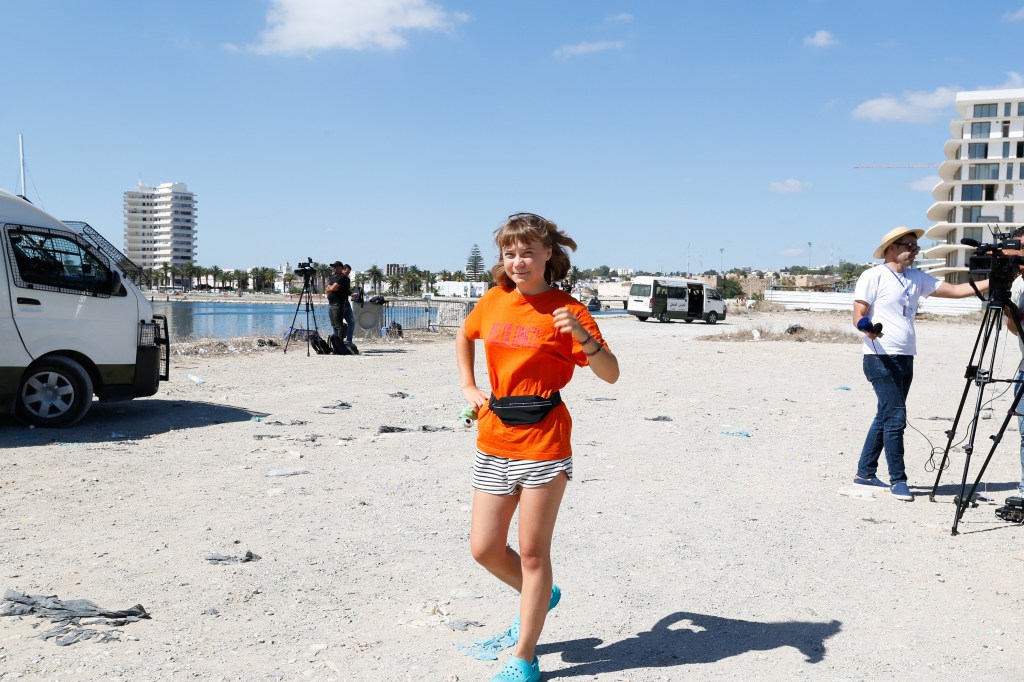 Activist Greta Thunberg is back onboard the latest Gaza-bound flotilla ...