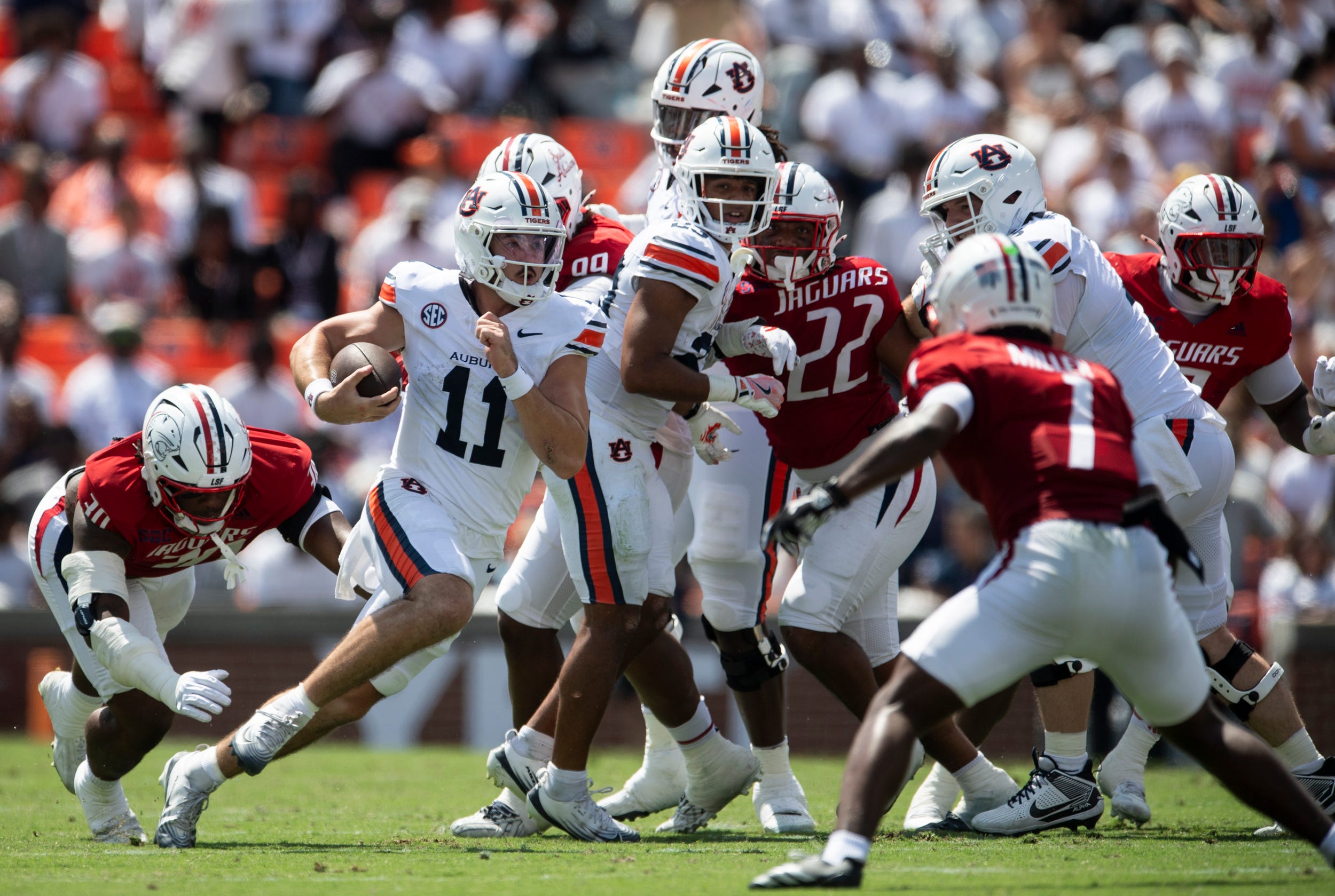 Auburn football takes down South Alabama despite second-half collapse ...