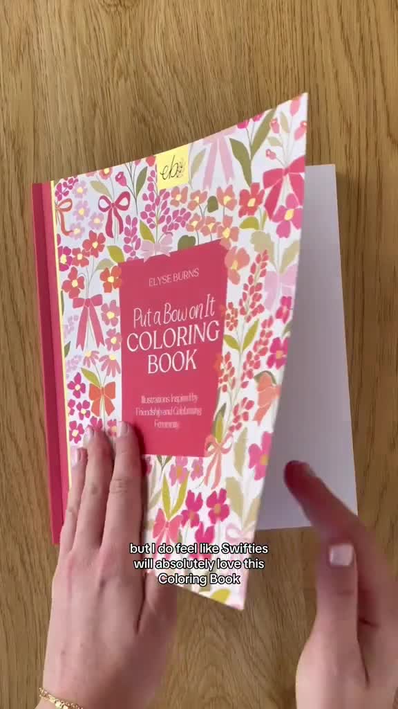 My New Coquette-Inspired Coloring Book Is Here!
