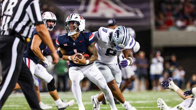 Helmet Stickers: Arizona vs. KSU