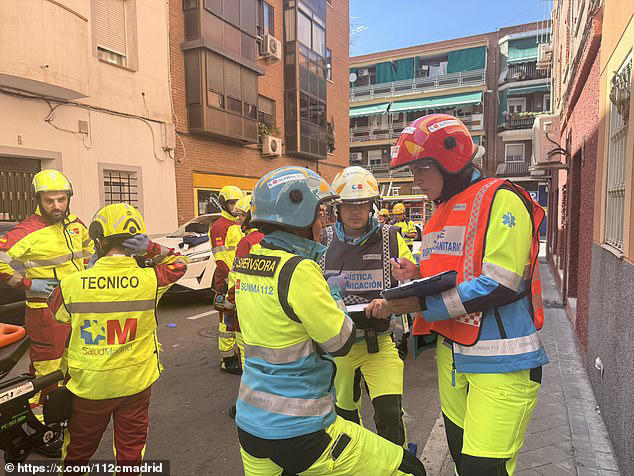 Dozens injured after huge gas explosion in Madrid bar