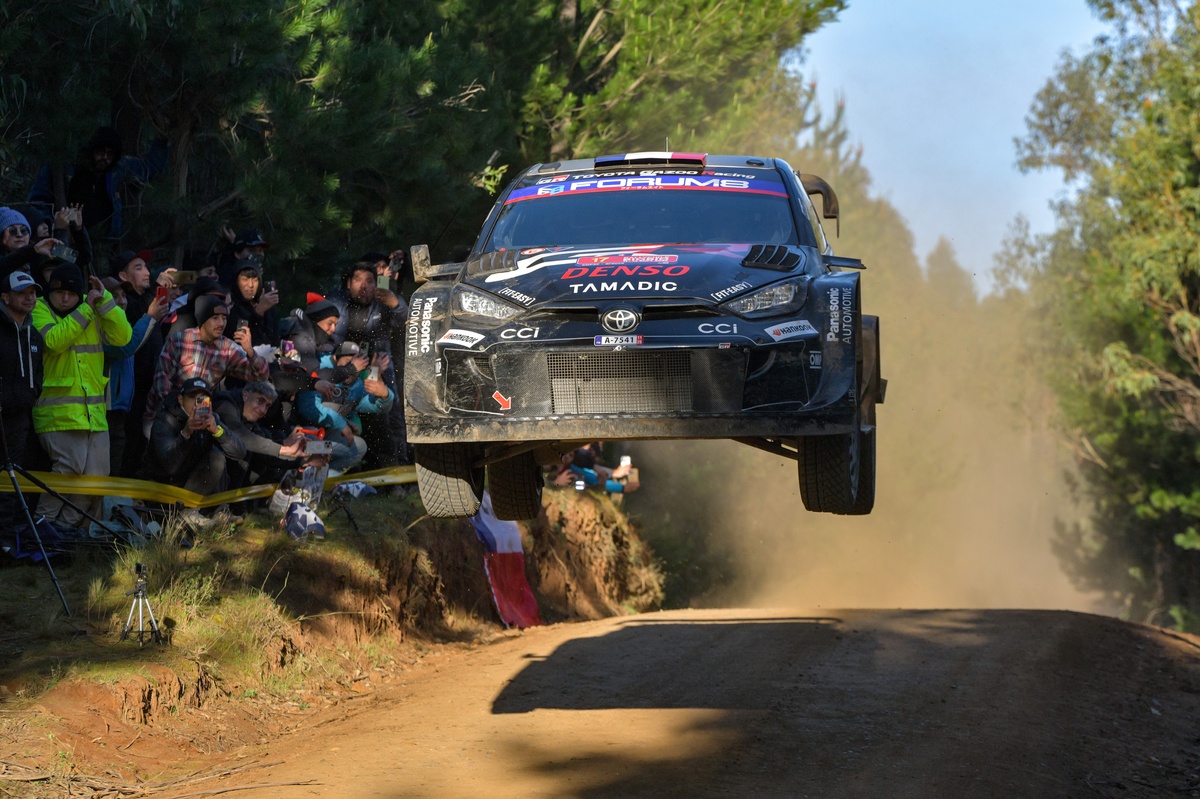 WRC Rally Chile: Sebastien Ogier stages comeback to lead as Toyota ...