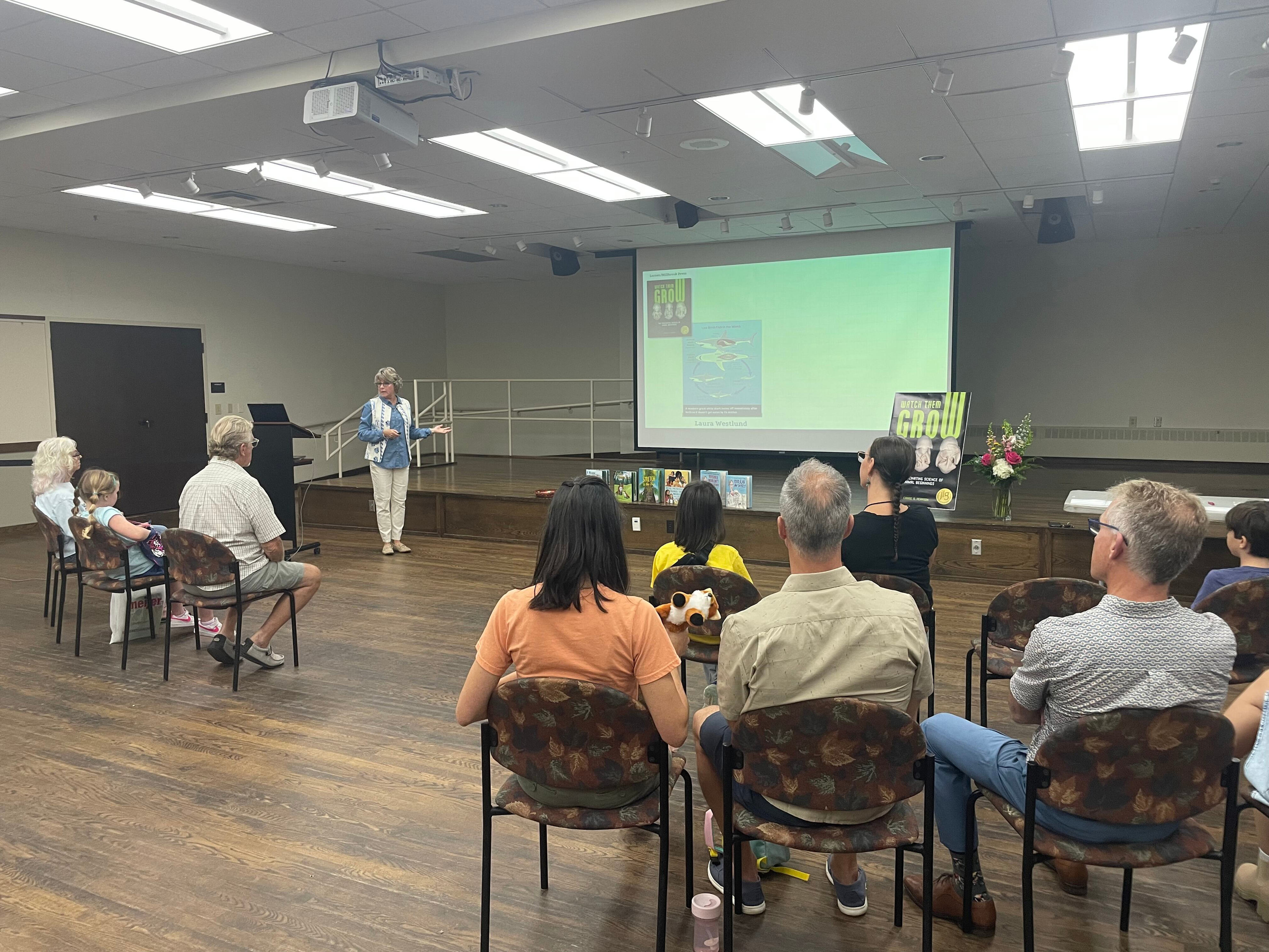 Kids learn how animals grow before they’re born at Peter White Public ...