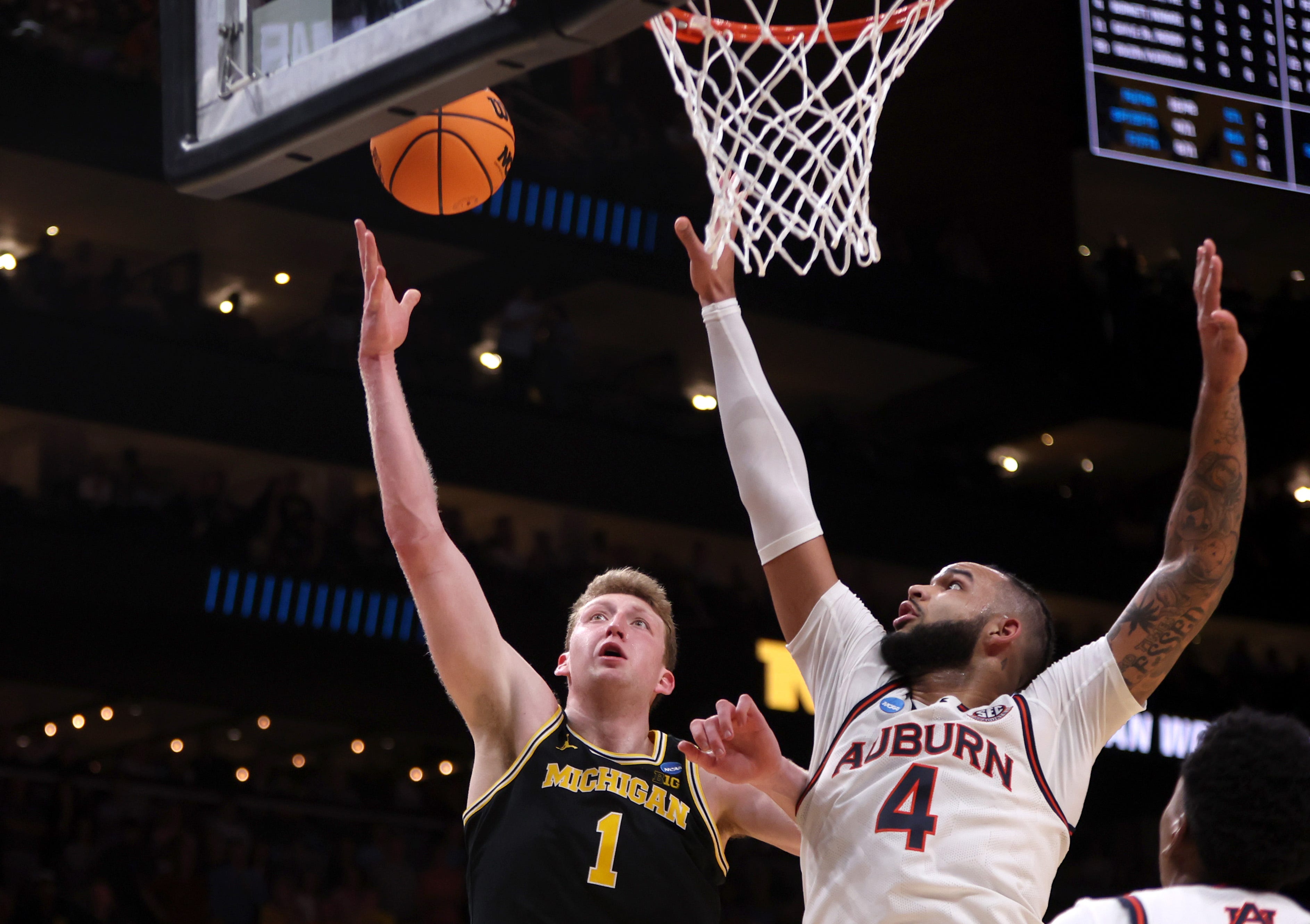 Nets' Danny Wolf honored before Michigan in-state football matchup vs ...